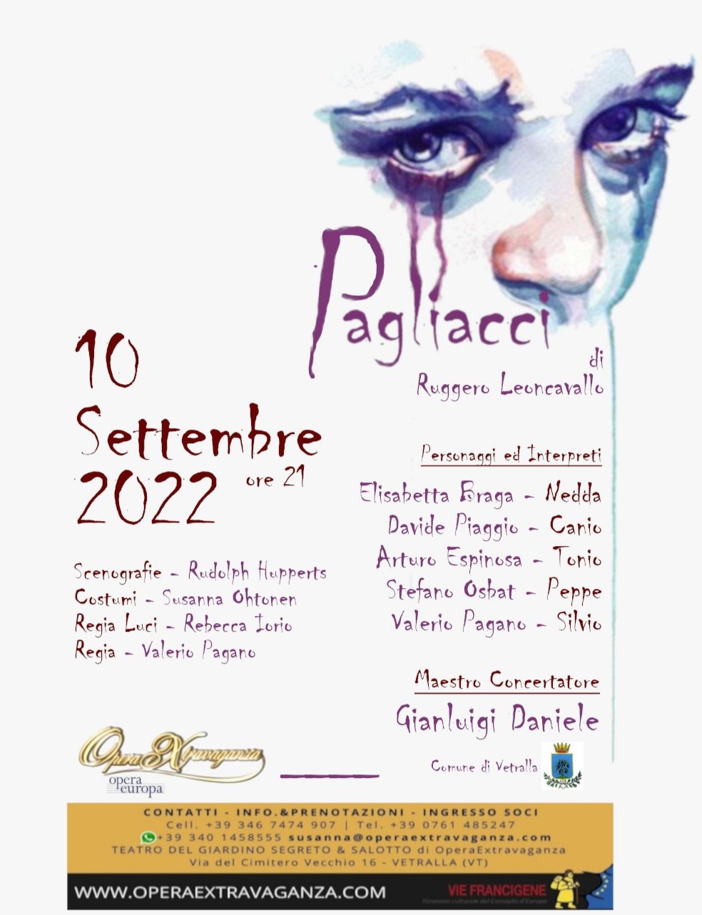 Pagliacci di R.Leoncavallo - Opera Extravaganza